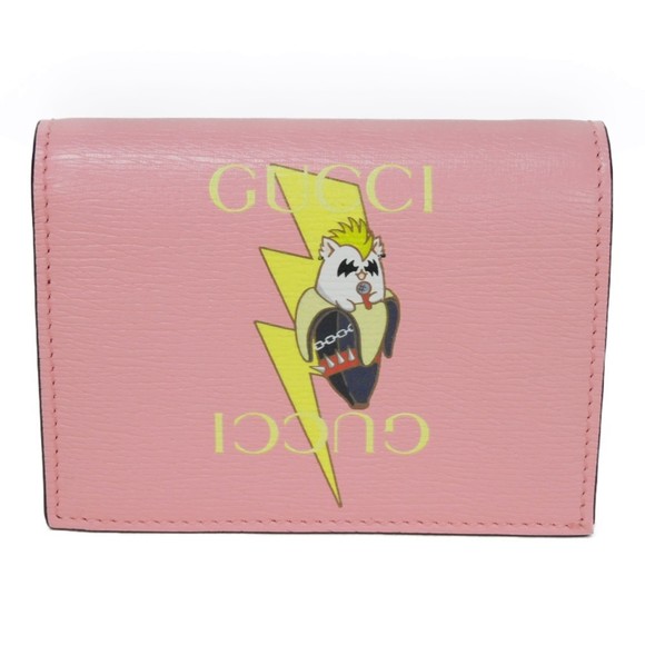 Gucci | Accessories | Gucci Gucci Bifold Wallet Bananya Compact Banana ...